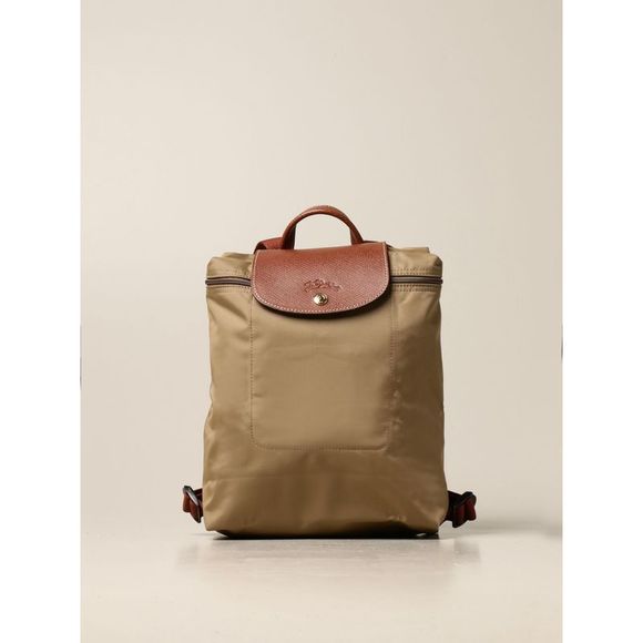 Longchamp | Bags | Longchamp Backpack Woman Beige | Poshmark